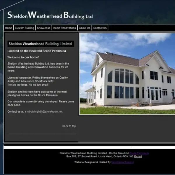 Sheldon Weatherhead Building Ltd. - Guide to the Bruce Peninsula